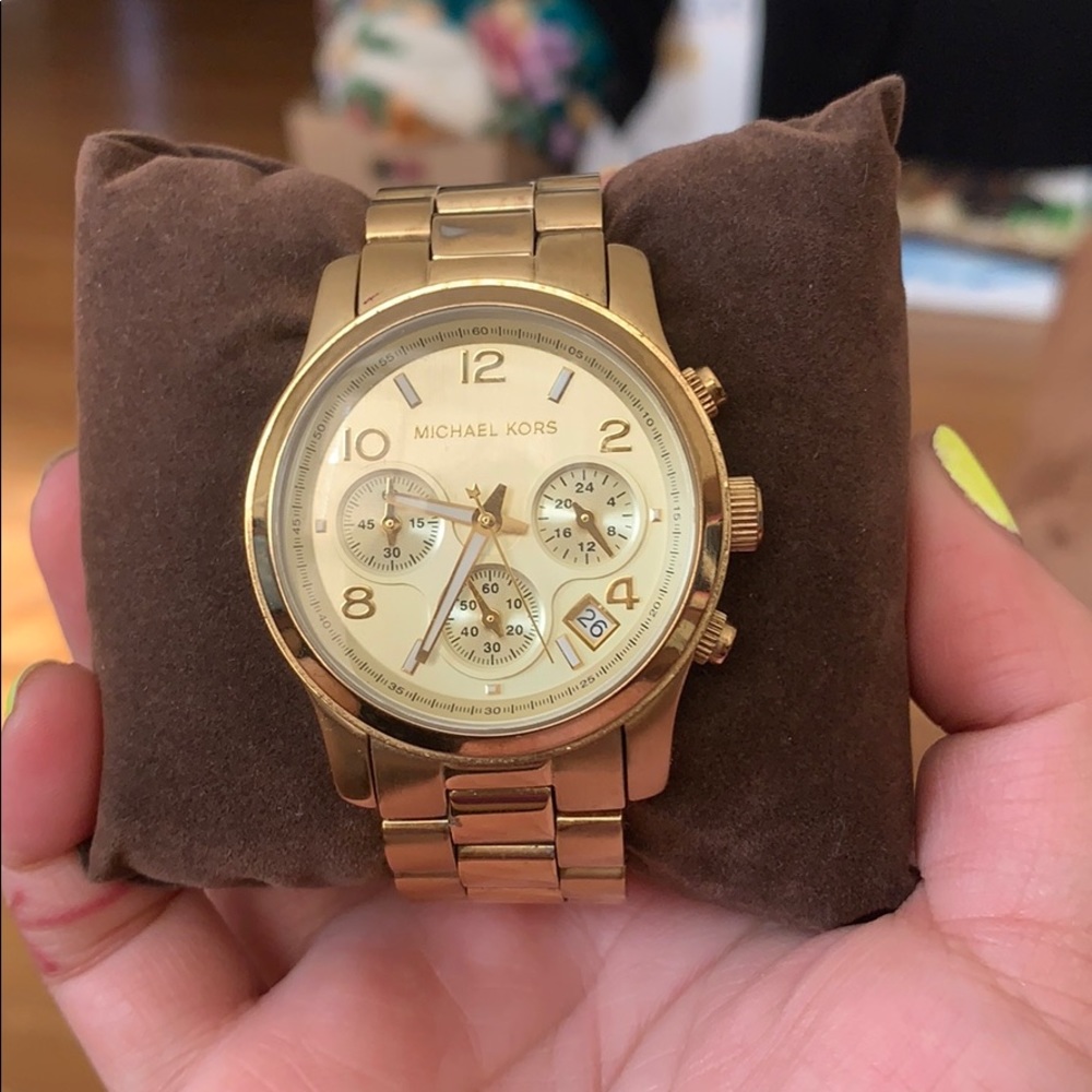 Gold Mk Watch - Gem